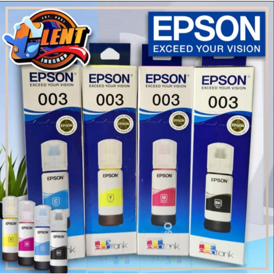 100% Original Dye Epson 003 ink Filling ink L3210 L1110 L3110 L3120 ...