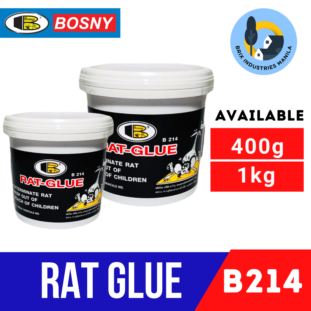 Bosny Rat Glue 400g or 1kg #B214 Best Selling Pest Control Rodent ...
