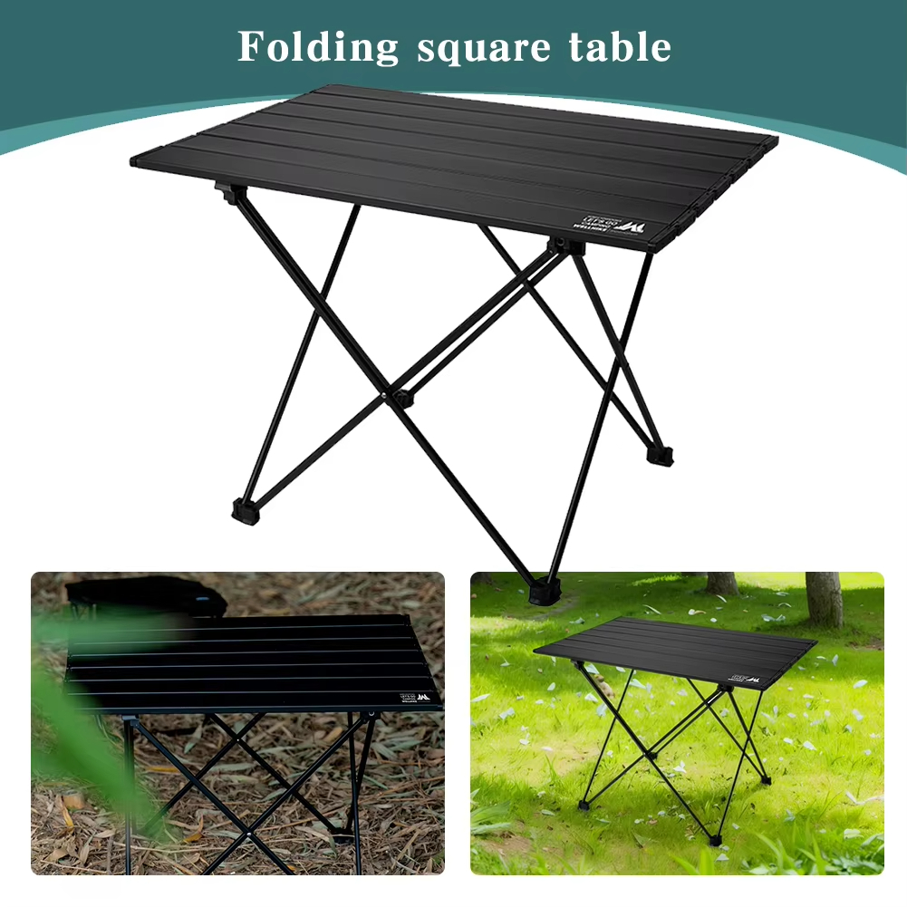 Foldable Table Portable Folding Tables Camping Desk Ultralight Aluminum ...