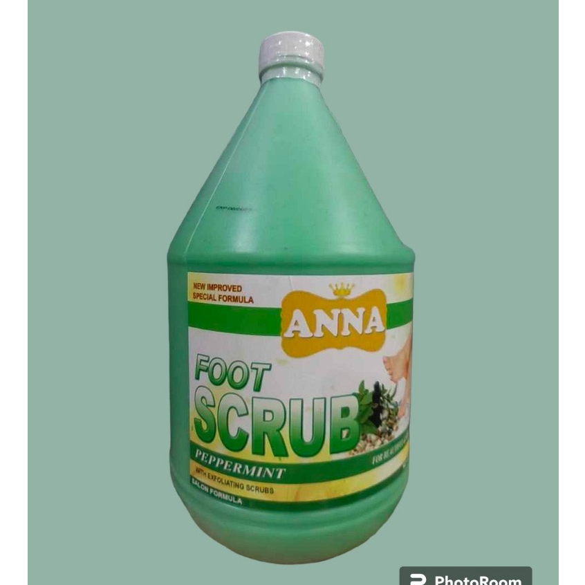 foot scrub gallon (differents stickers random delivery) | Shopee ...