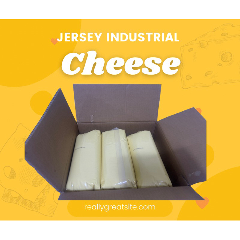 Jersey Industrial Cheese 2kg | Shopee Philippines