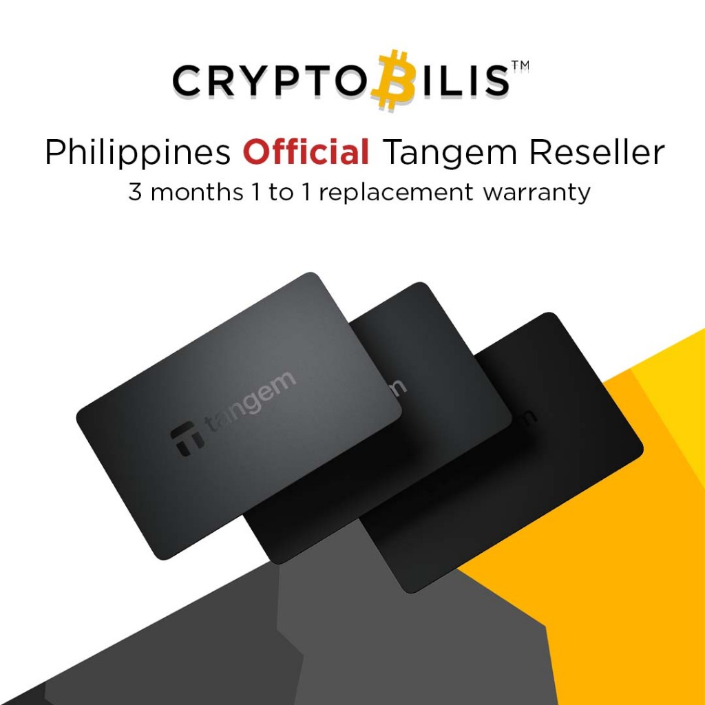 Tangem Wallet 3set - Authorized Reseller (CryptoBilis) Cryptocurrency ...