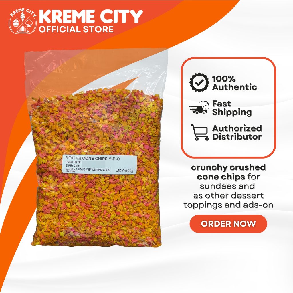 Kreme City Crushed Cone Chips 500g | Shopee Philippines