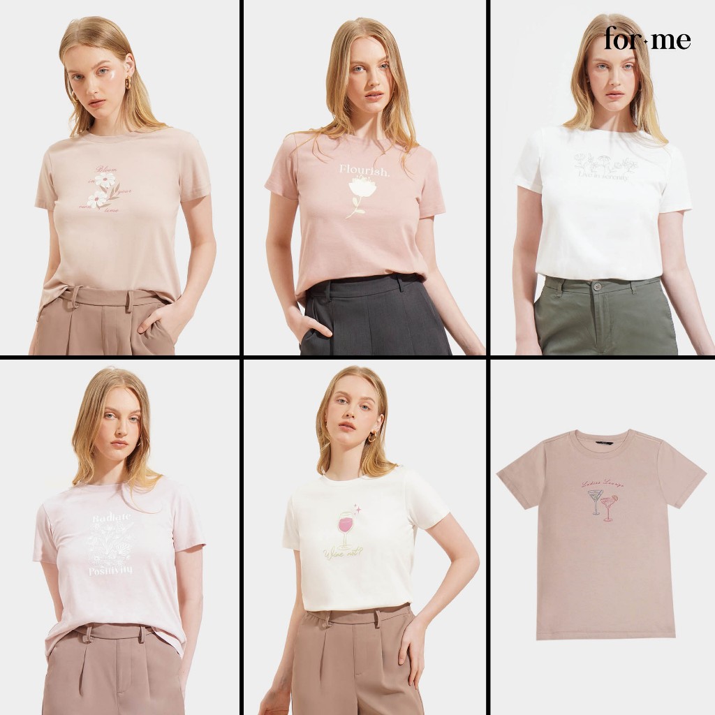 ForMe What's The Tee T-Shirt Collection for Women (Online Exclusives ...