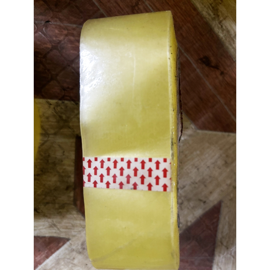 200 Meters Transparent Packing Tape W/DAMAGE (PLEASE SEE PHOTO ...