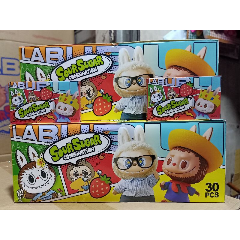 LABUBU SOUR CANDY COMBINATION | 30 PIECES | Shopee Philippines