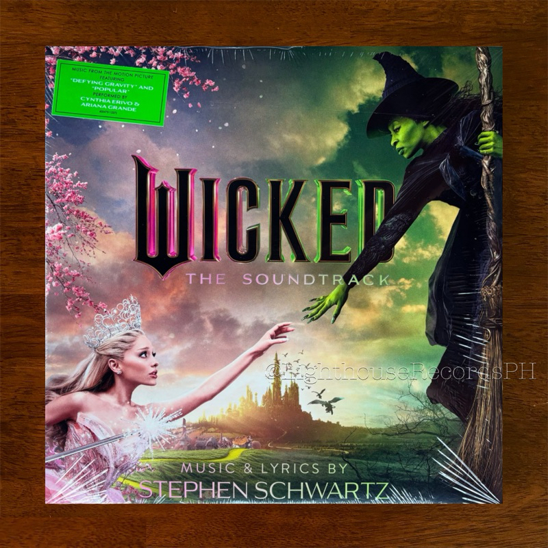 Wicked: The Soundtrack Vinyl Record 2LP by Movie Cast, Ariana Grande ...