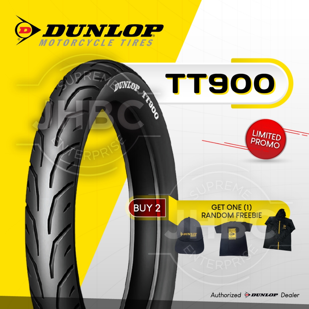Dunlop 2.50-17 38L TT900 Tubetype Motorcycle Street Tires - Indonesia ...