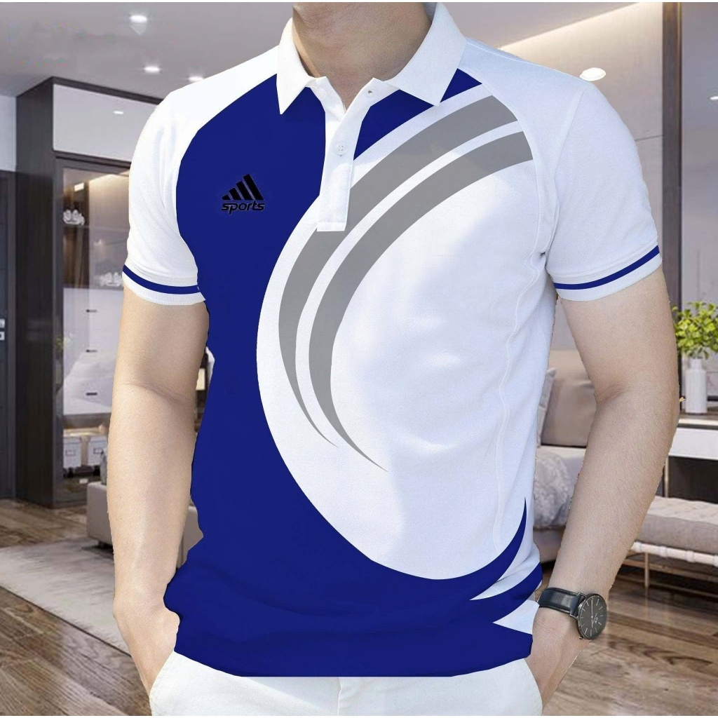 Polo shirt for man,striped polo casual summer simple korea fabric ...