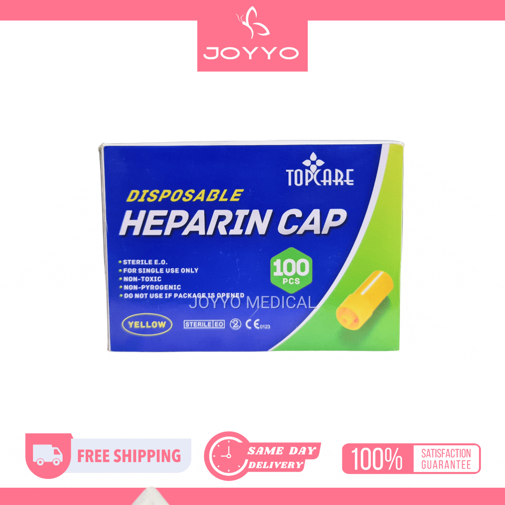 Heplock Heparin Cap (In-Stopper) 100's | Shopee Philippines