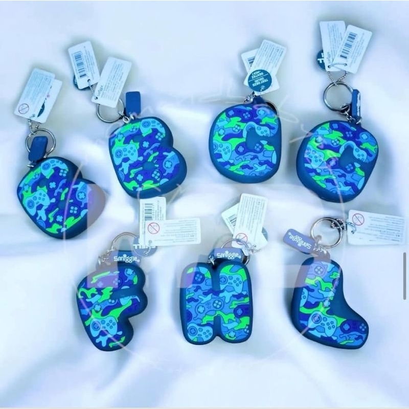 Smiggle Squeezy Alphabet Keyring (LETTER B, C, F, H, & L) | Shopee ...