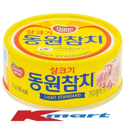 DONGWON LIGHT STANDARD TUNA 90G ONLINEKOREANMART | Shopee Philippines