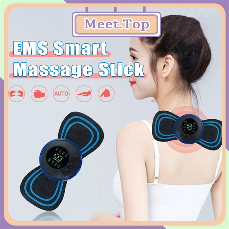 Mini Massager Patch Pulse Neck Massager Mini Electric Neck Massager ...