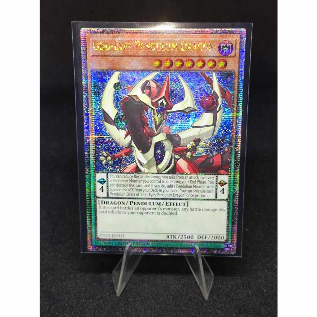 [TCG] Odd-Eyes Pendulum Dragon Yugioh (QCSR / Quarter Century Secret Rare) | Shopee Philippines