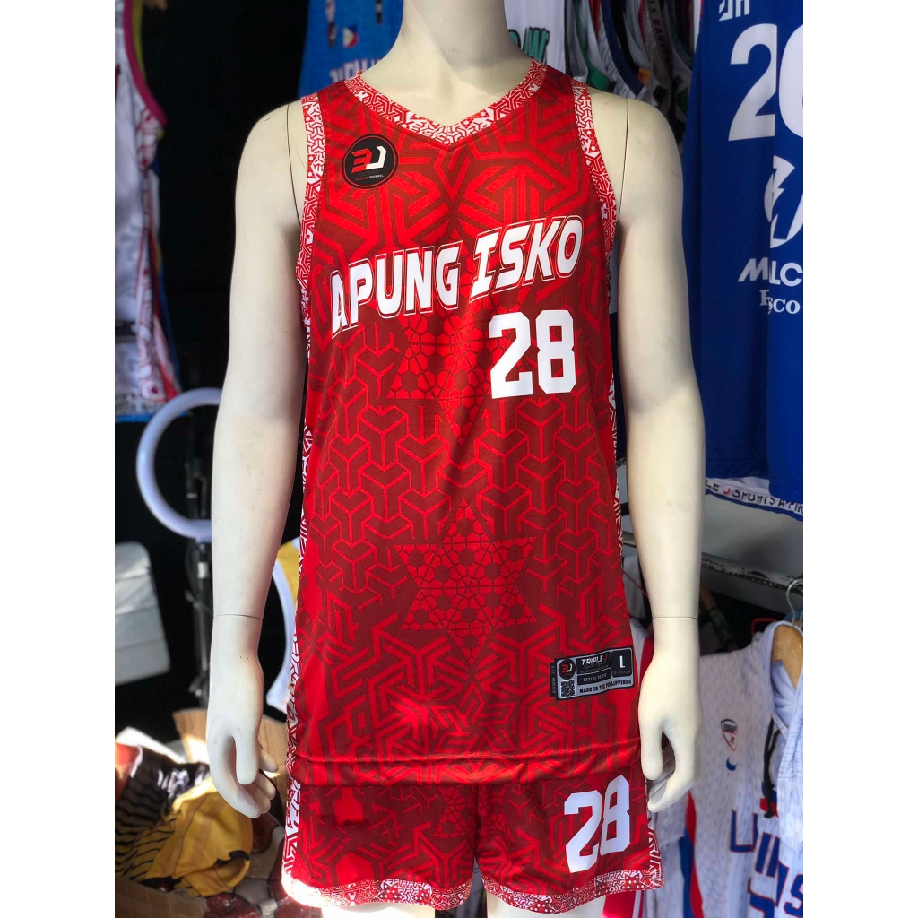 APUNG ISKO JERSEY CUSTOMIZED TEAM NAME,SURNAME AND NUMBER FULL ...