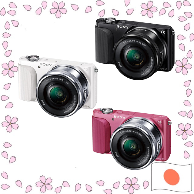 SONY Mirrorless Interchangeable-lens Camera NEX-3N Power Zoom Lens Kit ...