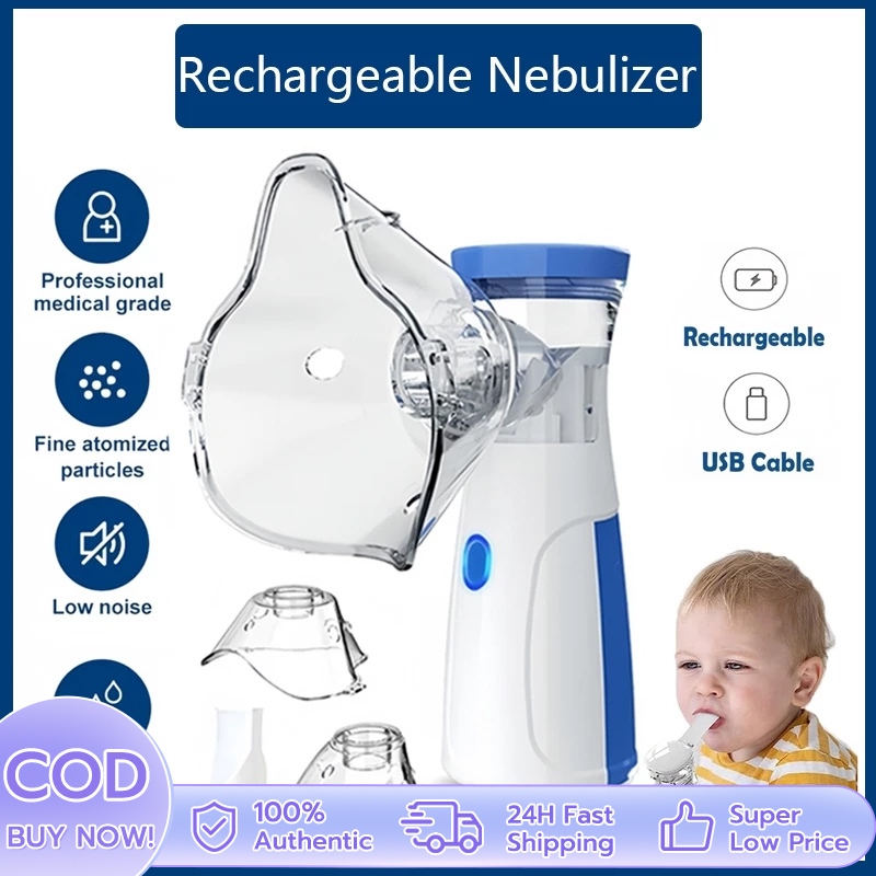 Best Portable Nebulizer Inhaler Ultrasonic Spray Nebulizer Machine For ...