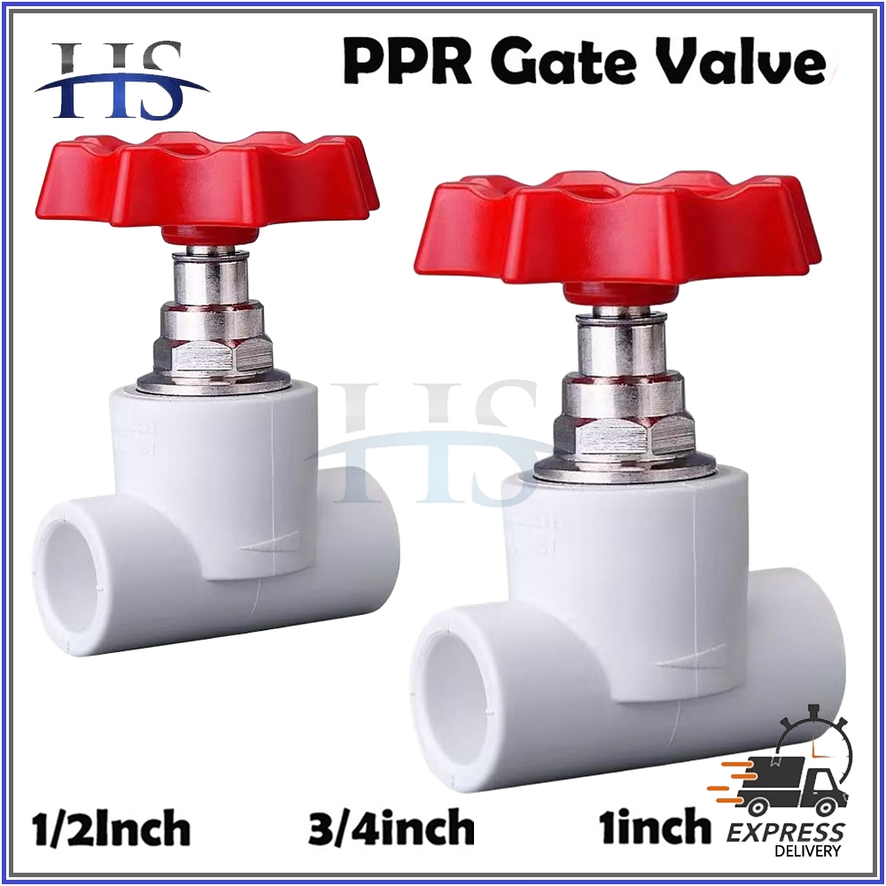 HS PPR Fittings Wholesale 1/2" 3/4" 1" PPR Gate Valve PPR Stop Valve ...