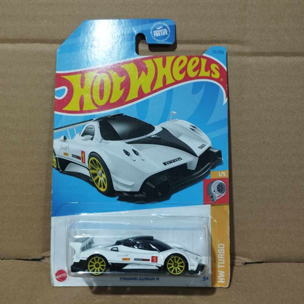 Hot Wheels Pagani Zonda R (White) HW Turbo Series | Shopee Philippines