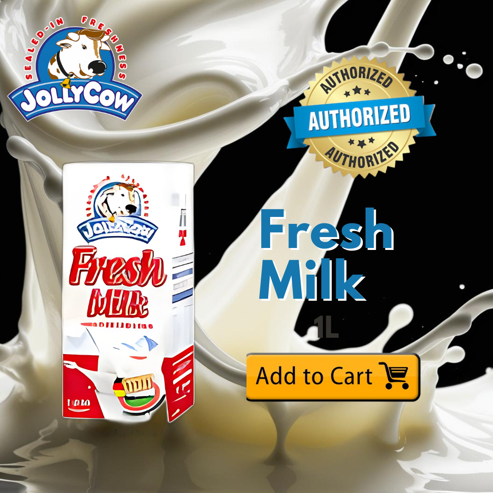 Jolly Cow Fresh Milk 1L - Creamy Goodness for Every Sip | Premium ...