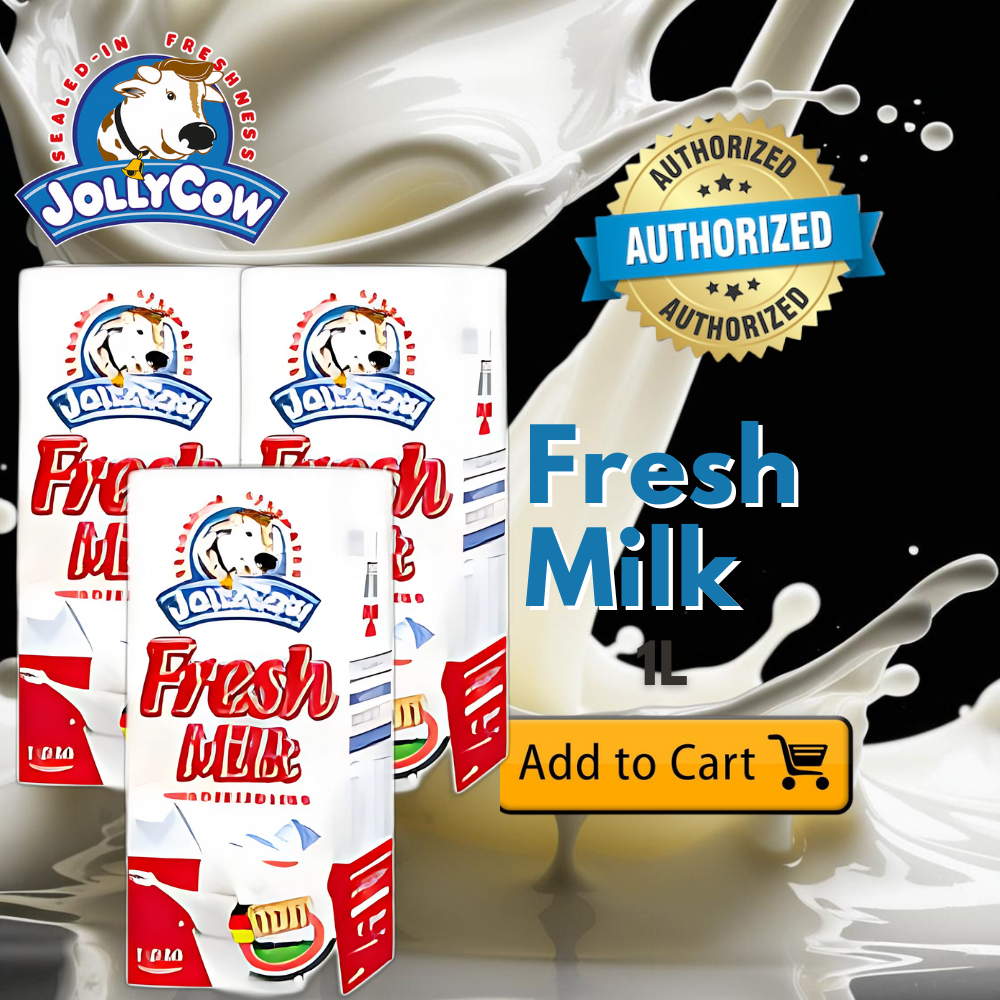 JollyCow Fresh Milk 1Lx3 Pack - Creamy Goodness for Every Occasion ...
