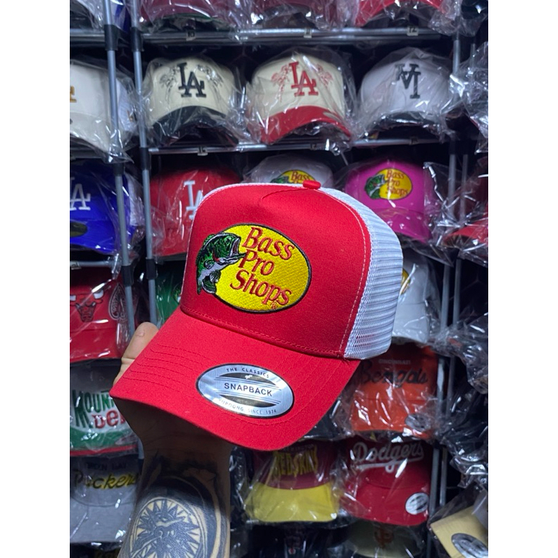 Bass pro Shops red white | Shopee Philippines