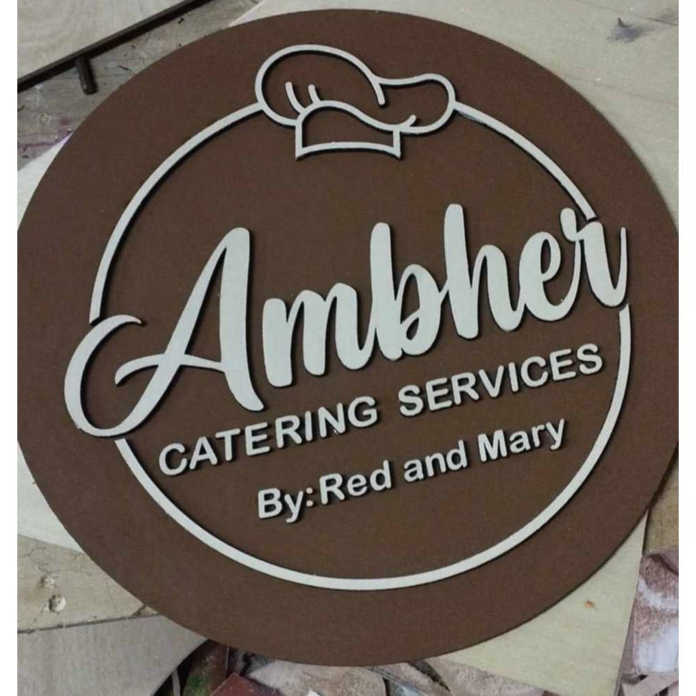 Customized Cut Out Logo Acrylic/Wood | Shopee Philippines
