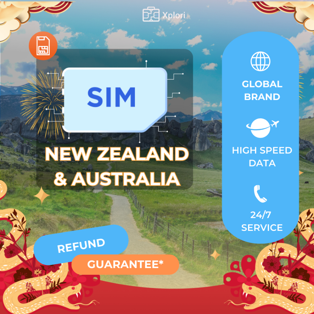 New Zealand Travel SIM Card - High-Speed 4G/5G Unlimited Data (3 - 30 ...