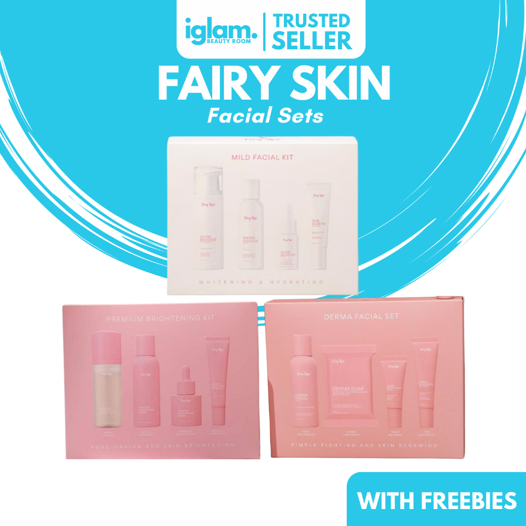 LEGIT Fairy Skin Premium Brightening Kit | Mild Facial Kit | Derma ...