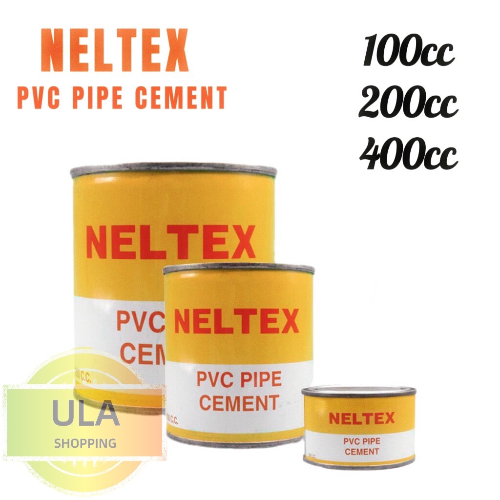 Solvent PVC Pipe Cement 100cc & 200cc (NELTEX) | Shopee Philippines