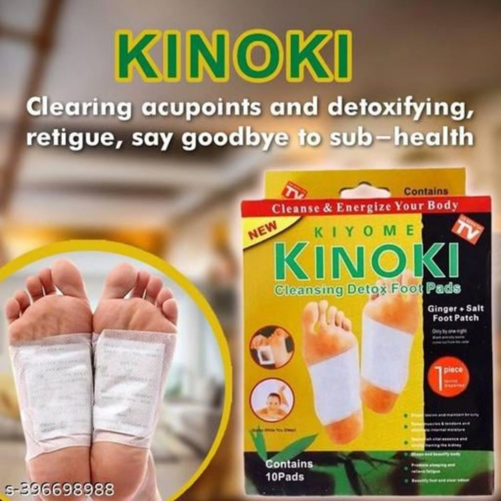 Authentic Kinoki Cleansing Detox Foot Pads Organic Herbal CIeansing ...