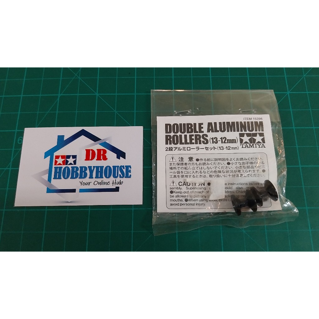 Tamiya Mini 4WD Double Alum Rollers (13-12mm) Black Item 95231 (No Label) | Shopee Philippines