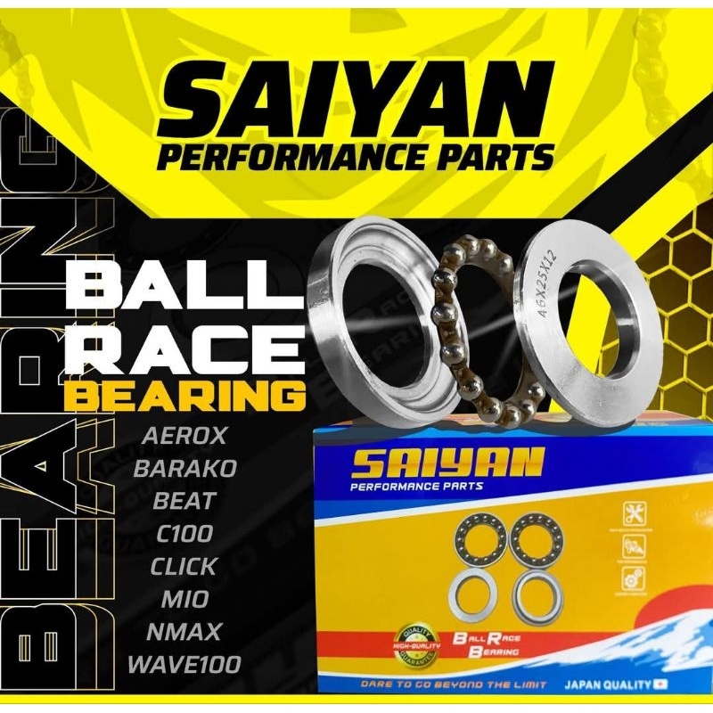 Saiyan Ballrace - Heavy Duty Aerox / Nmax / Mio / Beat / Click / Tmx / Wave 100 / CT100 / R150 ...