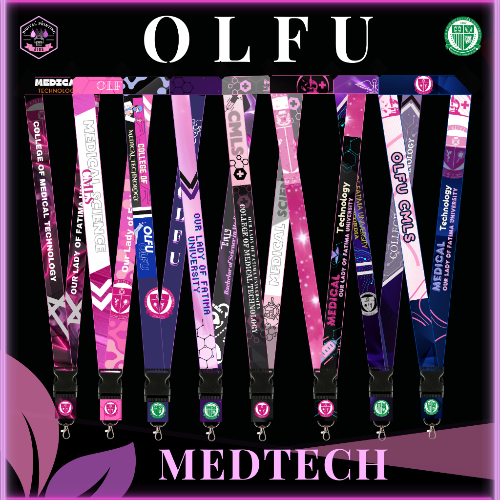 OLFU I COLLEGE OF MEDTECH ID Lace / Lanyard I PART 1 |OUR LADY OF ...