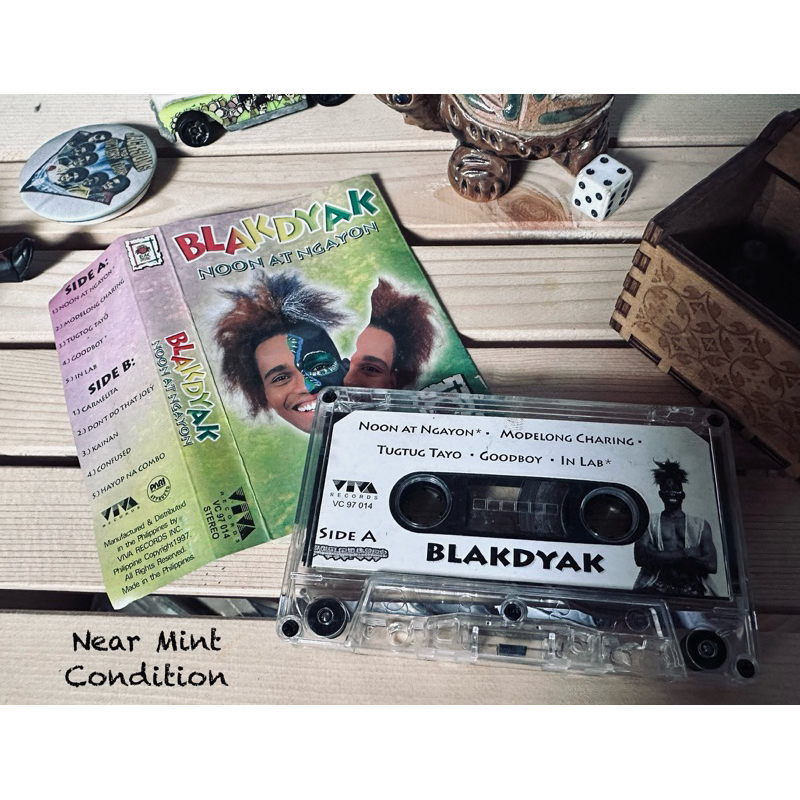 Blakdyak Noon at Ngayon Cassette Tape Original Vintage OPM cassettes ...