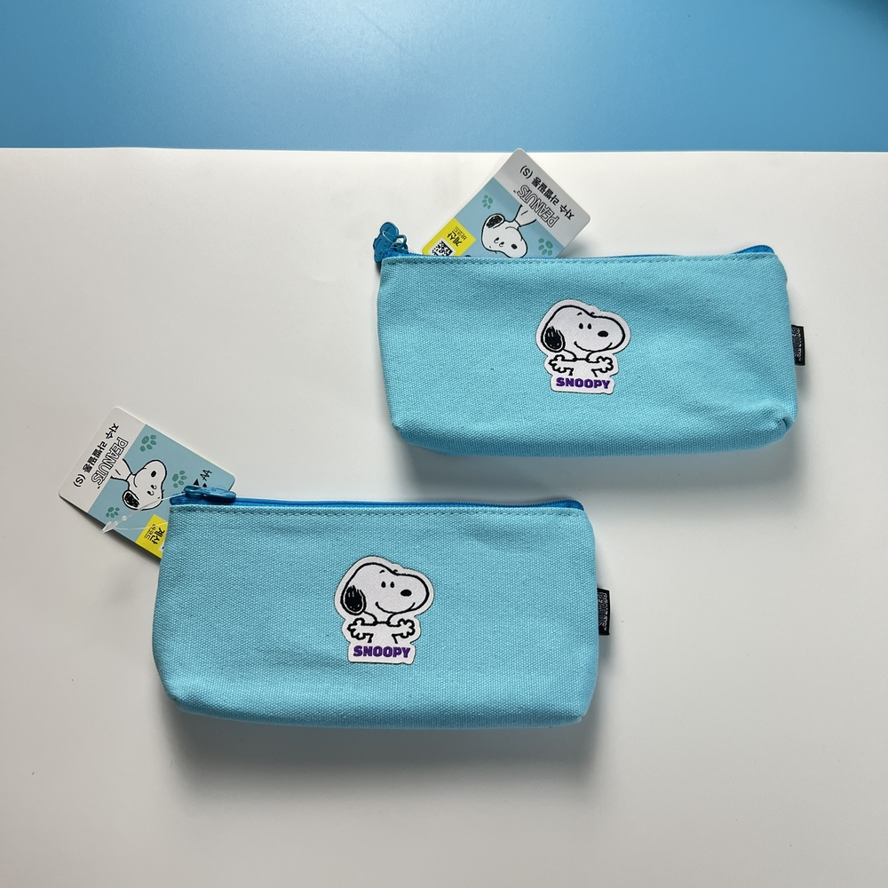 DAISO KOREA - Snoopy Light Blue Pencil Case – Made in Korea | Shopee ...