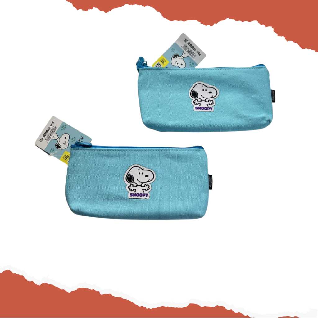 DAISO KOREA - Snoopy Light Blue Pencil Case – Made in Korea | Shopee ...