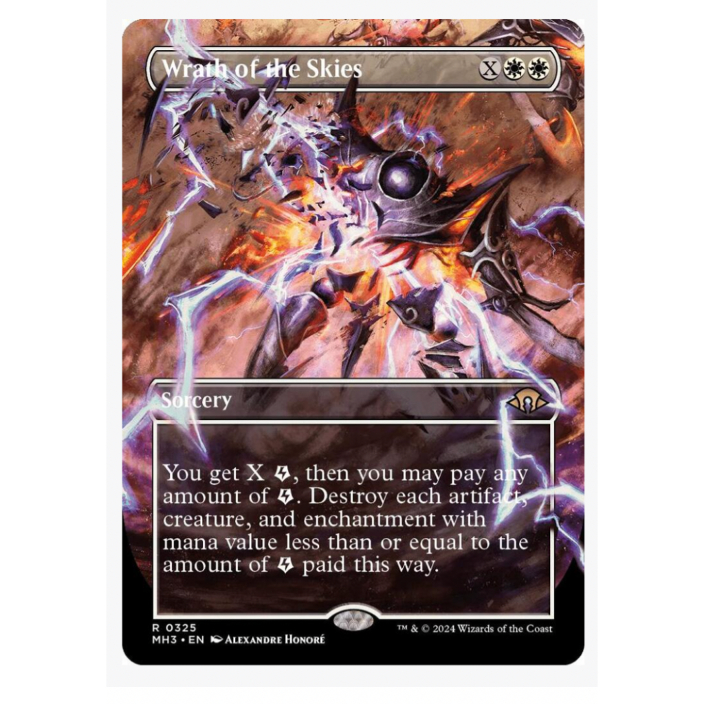 Wrath of the Skies (Borderless) - Modern Horizons 3 (MH3) | Shopee ...