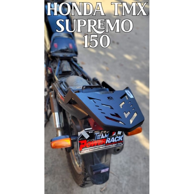 HONDA TMX SUPREMO 150 / TOPBOX BRACKET / CNC LASER CUT PLATED TYPE ...