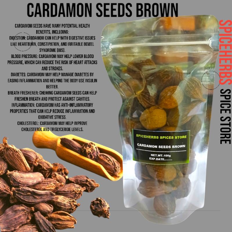 herbs and spices premium cardamon seeds | Shopee Philippines