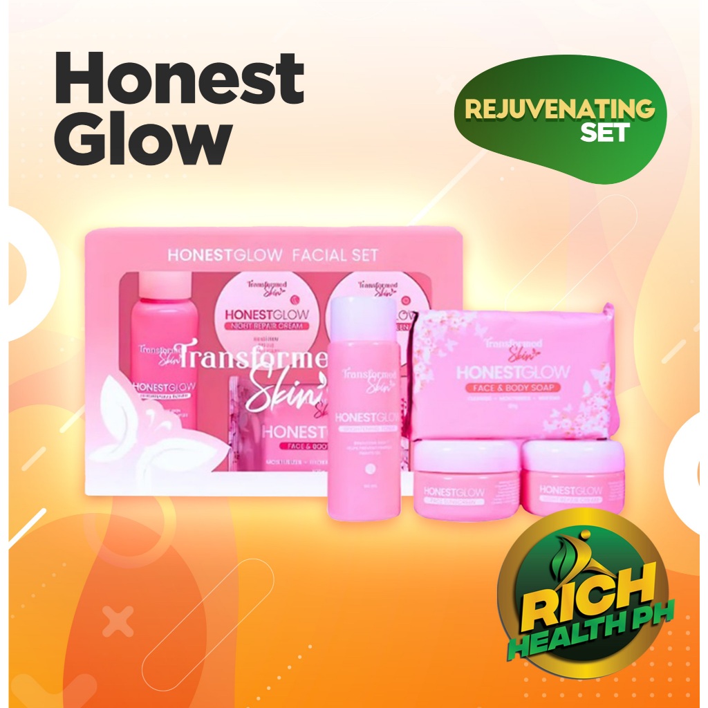 Honest Glow Rejuvenating Set by Transformed Skin | Shopee Philippines