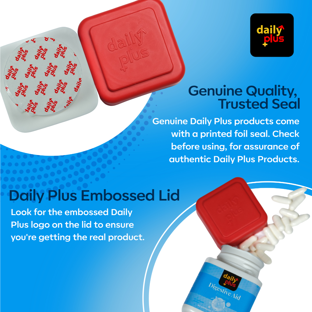 Daily Plus [Buy 2 Digestive Aid + Get 1 Free Collagen] Probiotic helps ...