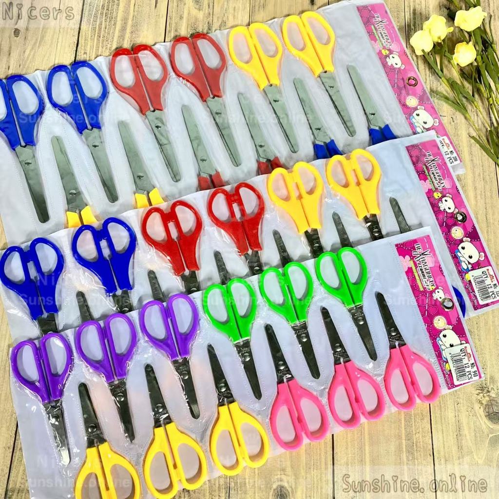 Scissors Gunting Stainless Steel Scissors School Office Supplies Arts ...