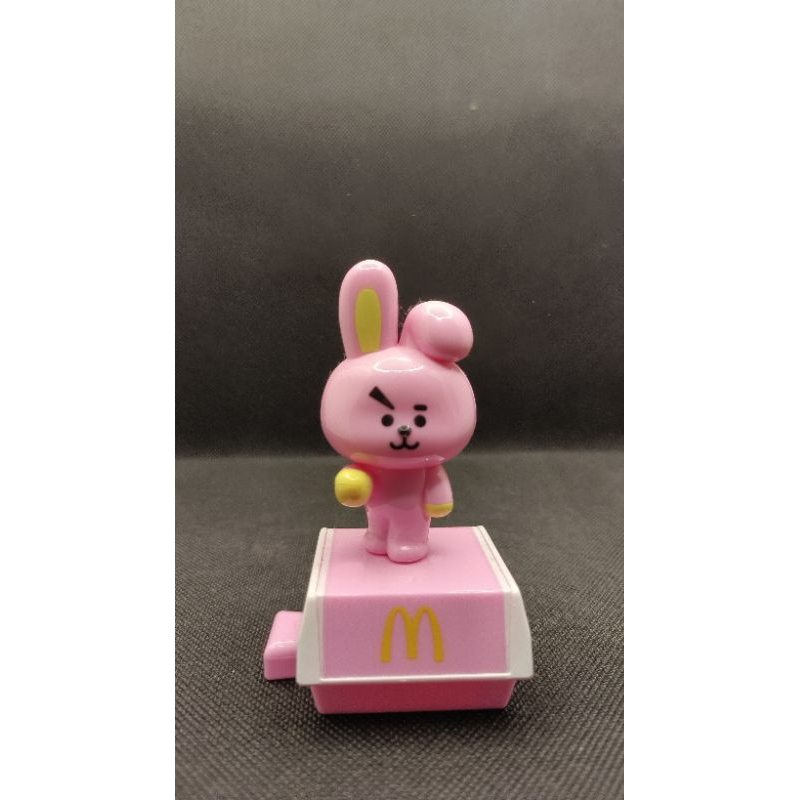 McDonald's BTS BT21 love rabbit happy meal figure | Shopee Philippines