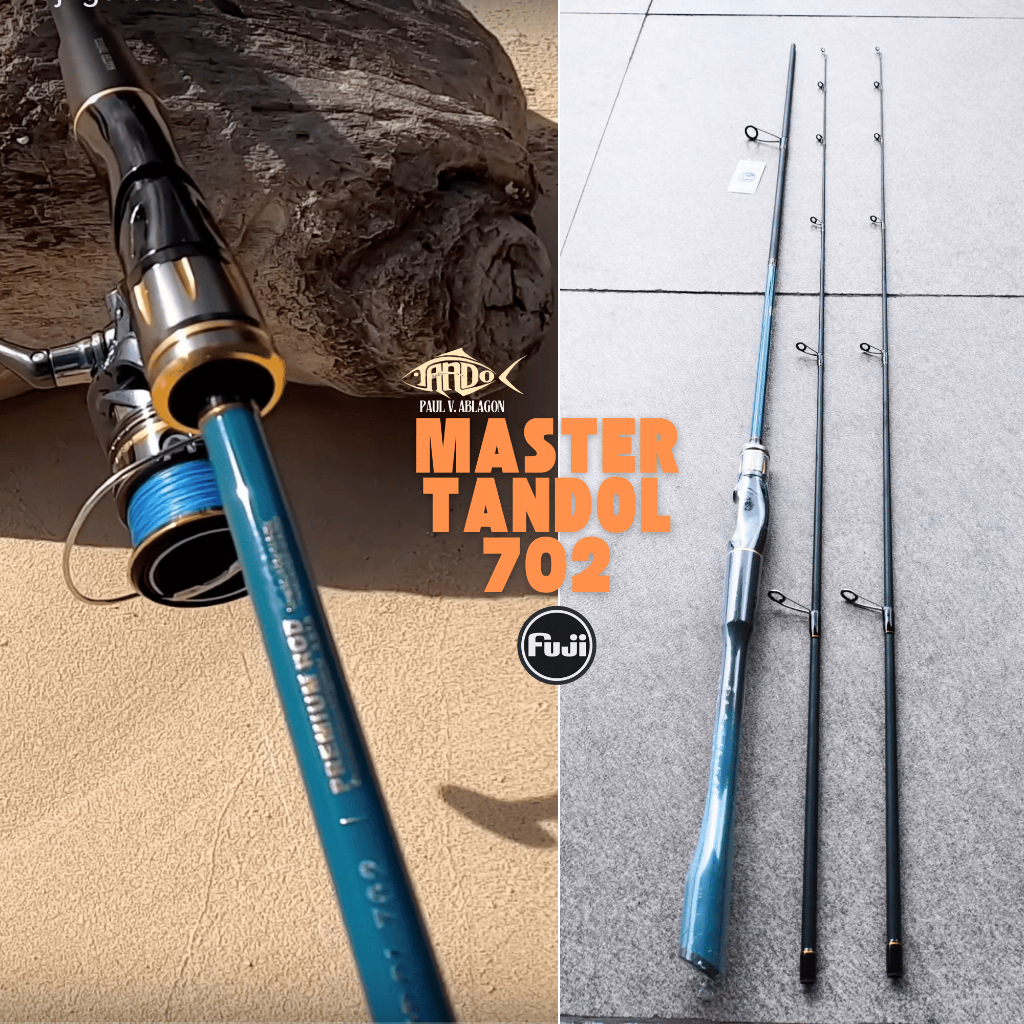 ⭐⭐⭐⭐⭐MASTER TANDOL 702 · FUJI JAPAN 2-IN-1 (M/ML)· PREMIUM ROD · TANDOL ...