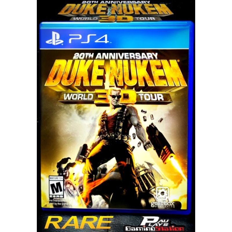PS4 & PS5 | Duke Nukem 3D: 20th Anniversary World Tour【Very Rare ...