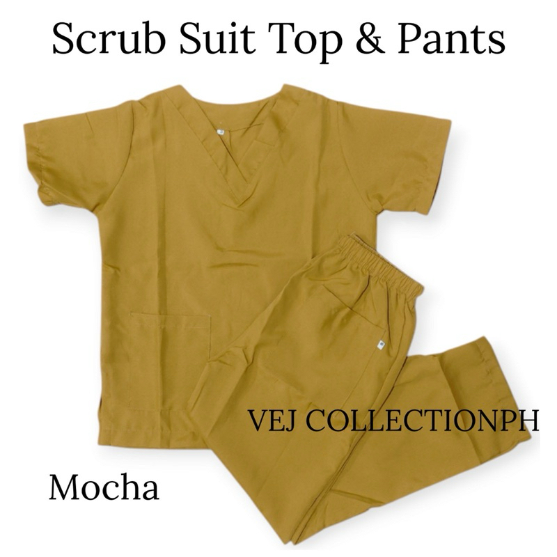 NEUTRAL COLOR SCRUB SUIT (TERNO OR UPPER) Batch 5 | Shopee Philippines