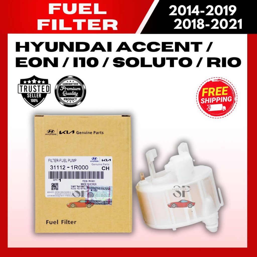 ON SALE! FUEL FILTER for HYUNDAI ACCENT / EON / I10 / SOLUTO / RIO ...