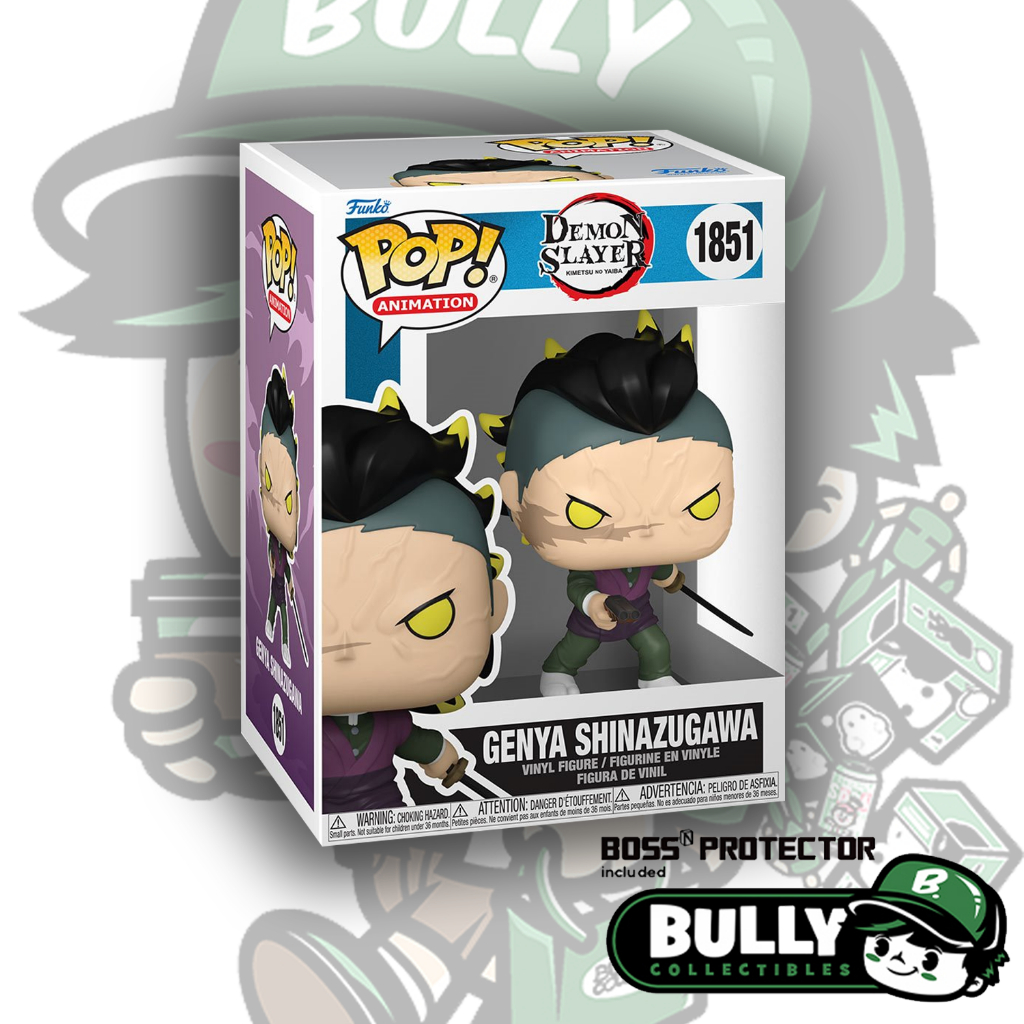 Funko POP! Animation: Demon Slayer - Genya Shinazugawa (Demon Form ...