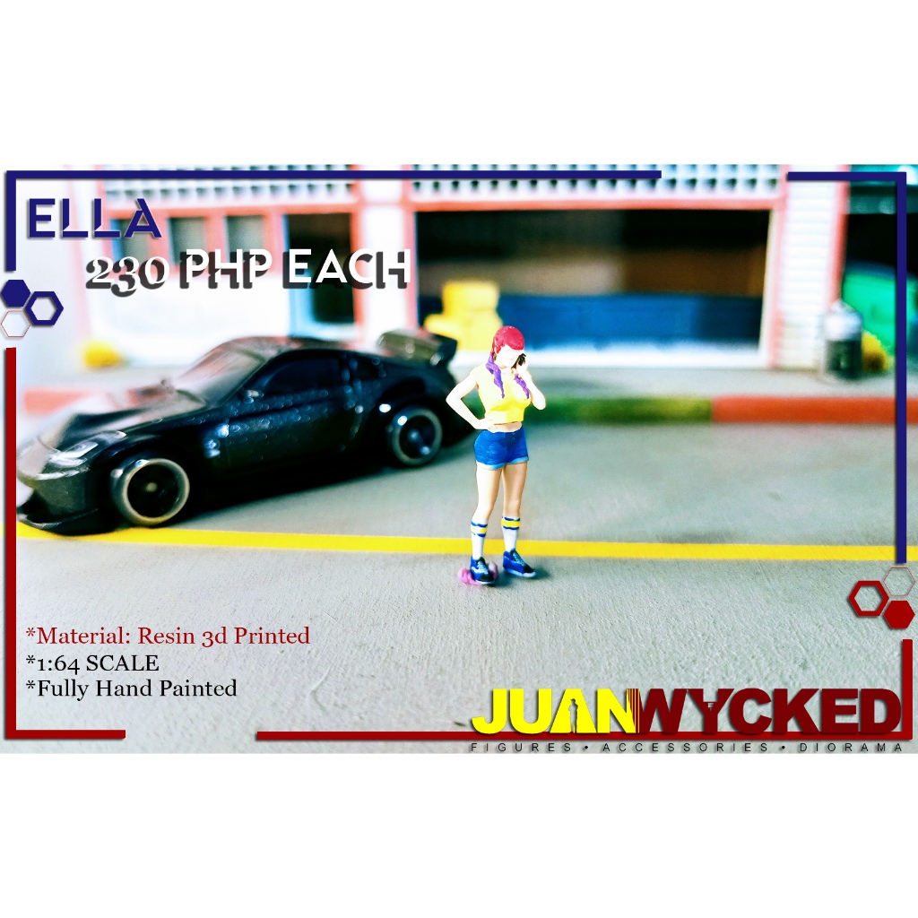 1:64 Ella Scale Model - JuanWycked 3d | Shopee Philippines